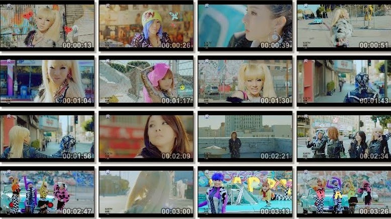 2NE1 - HAPPY (JAPANESE VER.) PV/MV HD